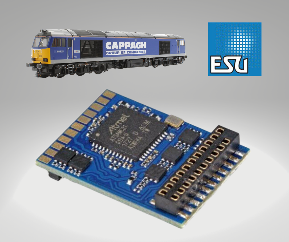 Non Sound Decoder For Cavalex Class 60 (ESU Lokpilot 21 pin 59629) | Roads And Rails
